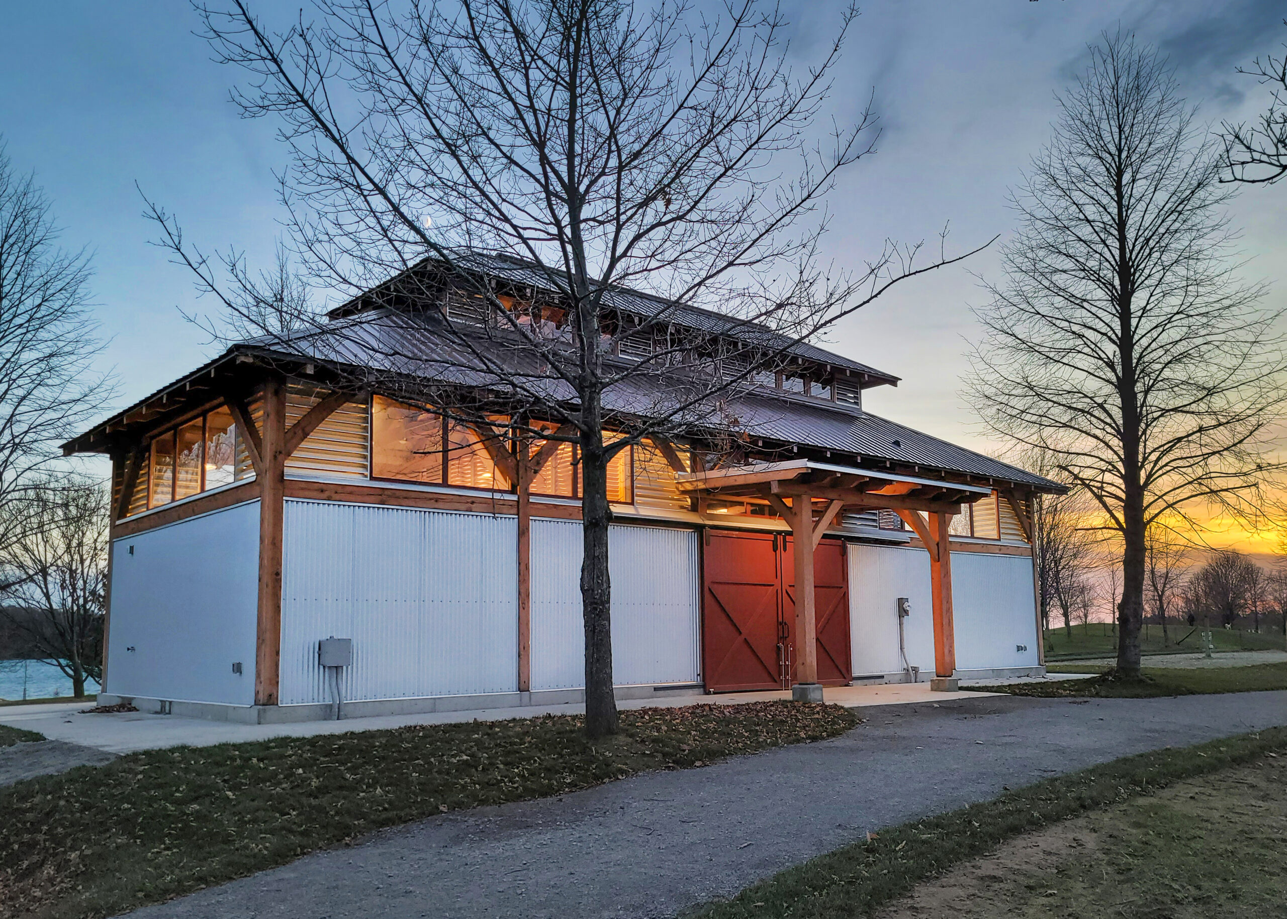Grass Creek Park Visitor Pavilion - Trace Architectures